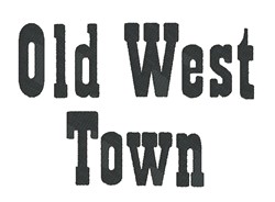 Old West Town by Unicorn Creatives Home Format Fonts on ...