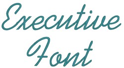 Executive script by Unicorn Creatives Home Format Fonts on ...