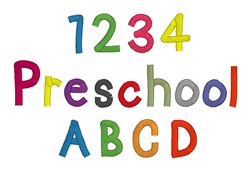 Preschool Font by Unicorn Creatives Home Format Fonts on ...