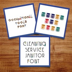 Occupational Fonts Pack by Concord Collections Pack on ...