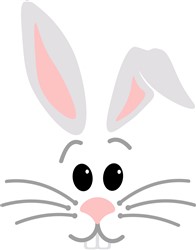 Rabbit Head SVG cut file at EmbroideryDesigns.com | EmbroideryDesigns.com
