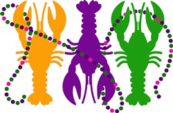 Lobster & Beads SVG cut file at EmbroideryDesigns.com ...