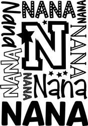 Nana SVG cut file at EmbroideryDesigns.com | EmbroideryDesigns.com
