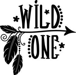 Wild One SVG cut file at EmbroideryDesigns.com | EmbroideryDesigns.com