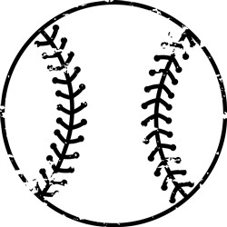 Distressed Baseball SVG cut file at EmbroideryDesigns.com ...