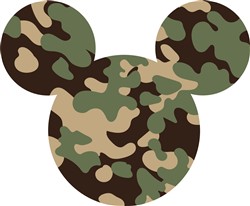 Camo Mickey Mouse SVG cut file at EmbroideryDesigns.com ...