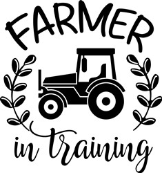 Farmer In Training SVG cut file at EmbroideryDesigns.com ...