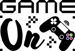 Game On SVG cut file at EmbroideryDesigns.com | EmbroideryDesigns.com