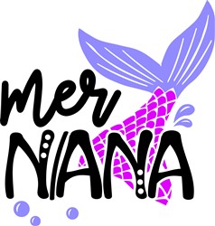 Mer Nana SVG cut file at EmbroideryDesigns.com | EmbroideryDesigns.com