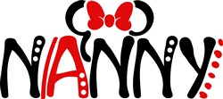 Nanny Mouse SVG cut file at EmbroideryDesigns.com | EmbroideryDesigns.com