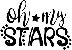 Oh My Stars SVG cut file at EmbroideryDesigns.com | EmbroideryDesigns.com