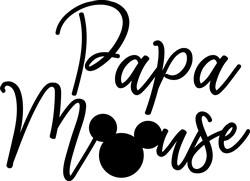 Papa Mouse SVG cut file at EmbroideryDesigns.com | EmbroideryDesigns.com