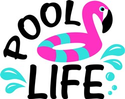 Pool Life SVG cut file at EmbroideryDesigns.com | EmbroideryDesigns.com