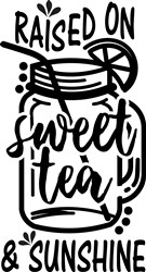 Sweet Tea & Sunshine SVG cut file at EmbroideryDesigns.com ...