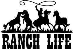 Ranch Life SVG cut file at EmbroideryDesigns.com | EmbroideryDesigns.com
