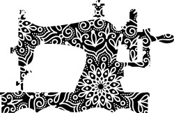 Mandala Sewing Machine SVG cut file at EmbroideryDesigns.com ...