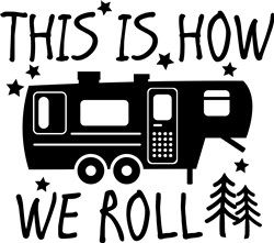 How We Roll SVG cut file at EmbroideryDesigns.com | EmbroideryDesigns.com