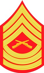 Master Sergeant Rank print art print art at EmbroideryDesigns.com ...