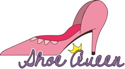 Shoe Queen SVG cut file at EmbroideryDesigns.com | EmbroideryDesigns.com