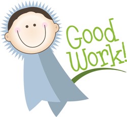 Good Work! print art print art at EmbroideryDesigns.com ...