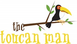 The Toucan Man print art print art at EmbroideryDesigns.com ...