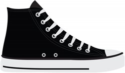 High Top print art print art at EmbroideryDesigns.com ...