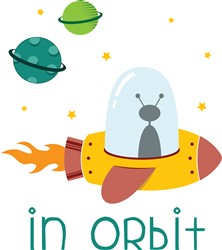 In Orbit print art print art at EmbroideryDesigns.com ...