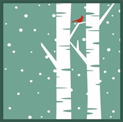Snow Scene print art print art at EmbroideryDesigns.com ...
