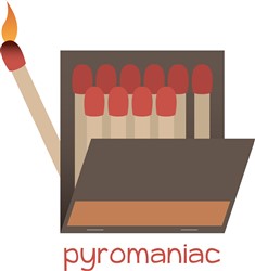 Pyromaniac print art print art at EmbroideryDesigns.com ...