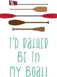 Boat Paddles print art print art at EmbroideryDesigns.com ...