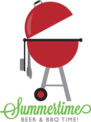 Beer & BBQ print art print art at EmbroideryDesigns.com ...