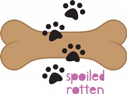 Spoiled Rotten SVG cut file at EmbroideryDesigns.com ...