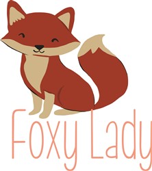 Foxy Lady print art print art at EmbroideryDesigns.com ...