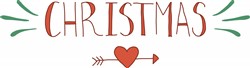 Christmas Heart SVG cut file at EmbroideryDesigns.com ...