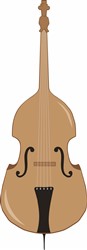 Double Bass print art print art at EmbroideryDesigns.com ...