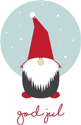 God Jul print art print art at EmbroideryDesigns.com ...