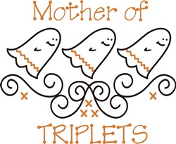Mother Of Triplets SVG cut file at EmbroideryDesigns.com ...