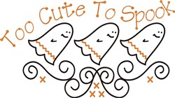 Too Cute To Spook SVG cut file at EmbroideryDesigns.com ...