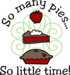 So Many Pies print art print art at EmbroideryDesigns.com ...