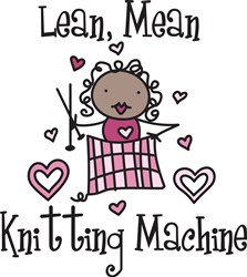 Knitting Machine print art print art at EmbroideryDesigns.com ...