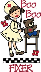 Boo Boo Fixer print art print art at EmbroideryDesigns.com ...