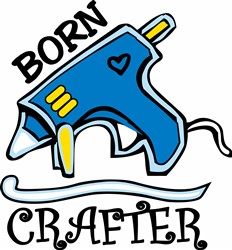 Born Crafter print art print art at EmbroideryDesigns.com ...