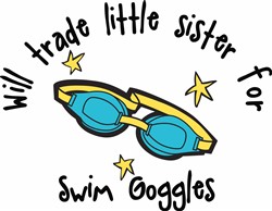 Swim Goggles print art print art at EmbroideryDesigns.com ...