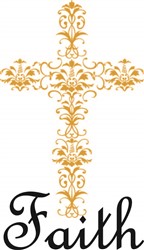 Faith Cross print art print art at EmbroideryDesigns.com ...