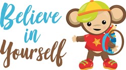 Believe In Yourself print art print art at EmbroideryDesigns.com ...