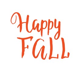 Happy Fall print art print art at EmbroideryDesigns.com ...
