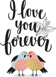 Love You Forever print art print art at EmbroideryDesigns.com ...