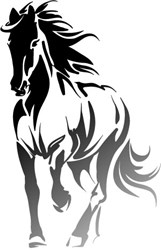 Horse SVG cut file at EmbroideryDesigns.com | EmbroideryDesigns.com