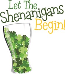 Shenanigans SVG cut file at EmbroideryDesigns.com | EmbroideryDesigns.com