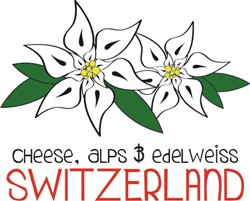 Switzerland print art print art at EmbroideryDesigns.com ...